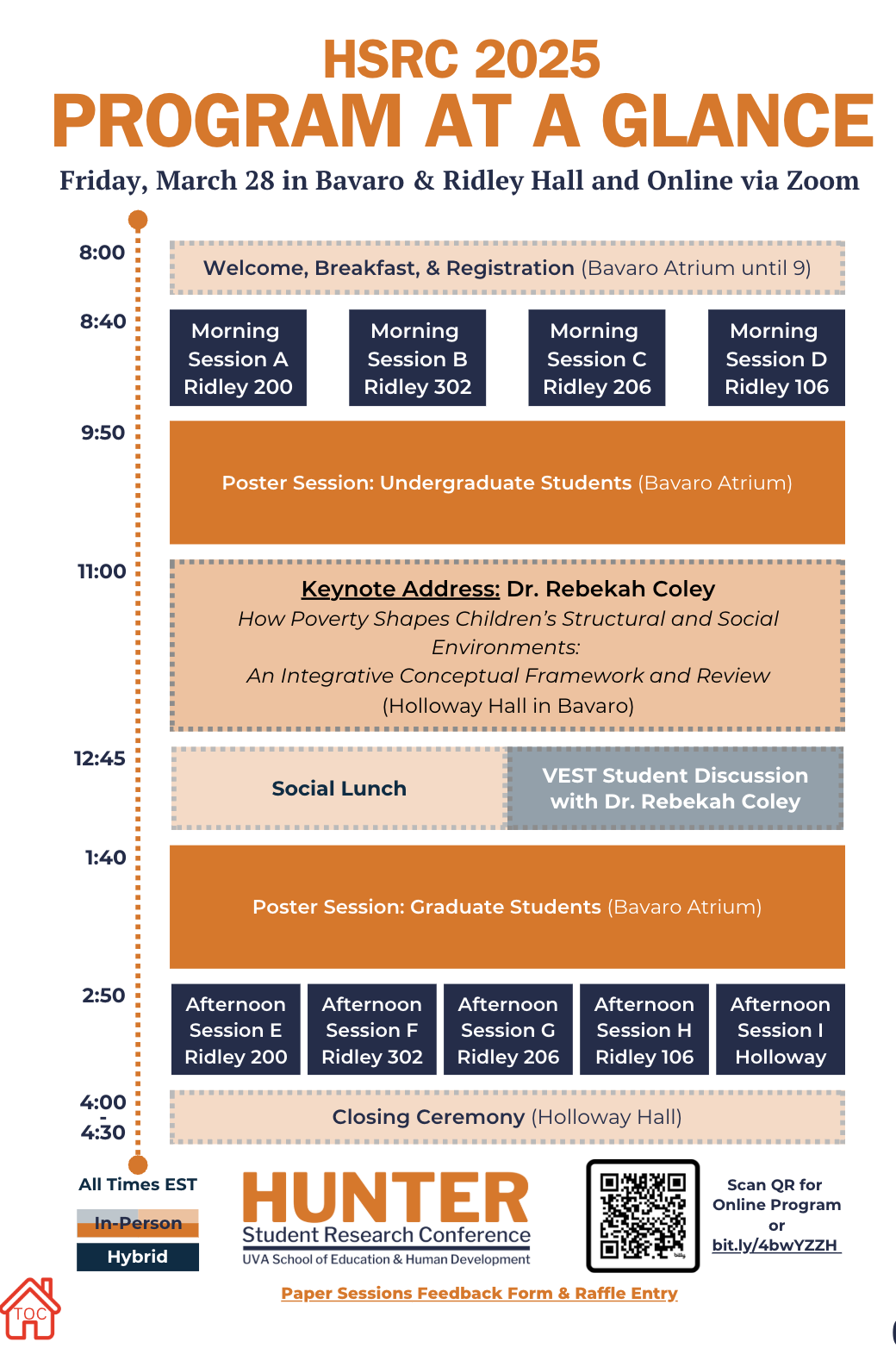 Conference Day! | Hunter Student Research Conference